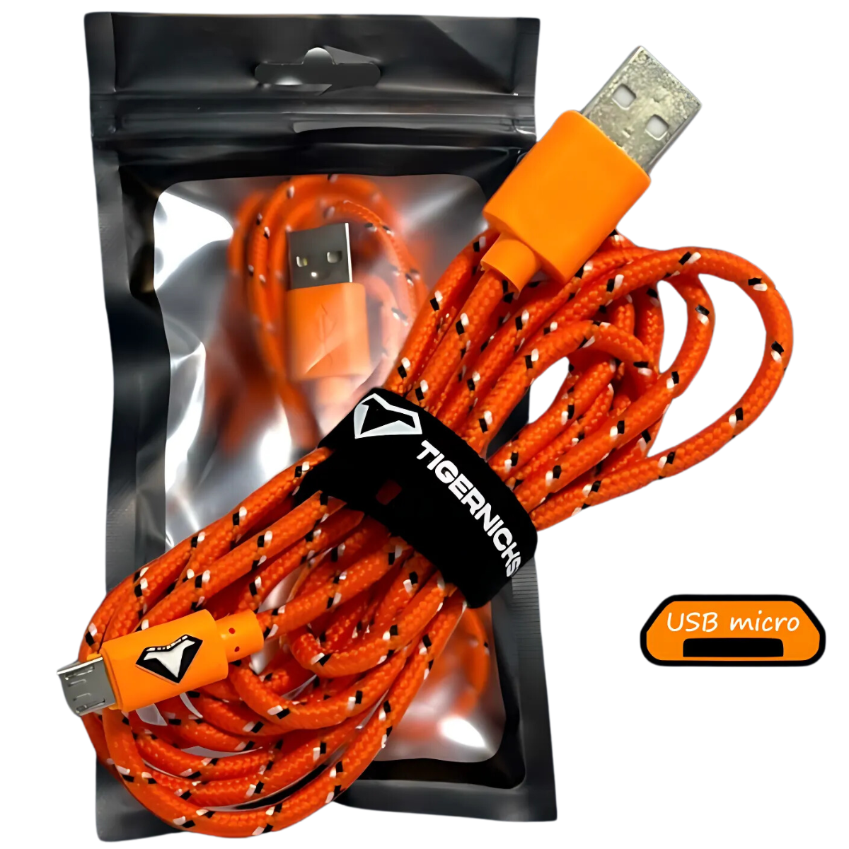Cable Tiger Micro USB | Tigernicks